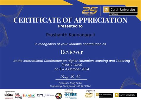 Prashanth Kannadaguli On Linkedin Ichelt2024 Ieee Malaysia