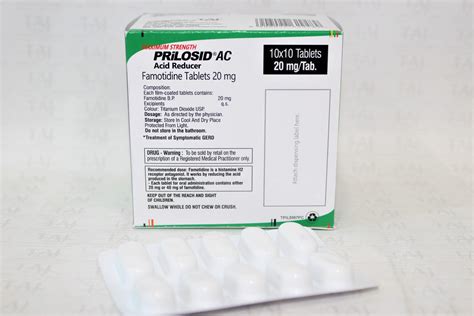 Top No1 Famotidine 20 Mg Tablets Manufacturer In India