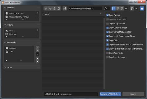 Tutorial How To Export Games Created With Upbge V03 Using Bpplayer
