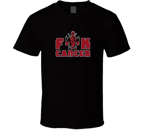 Best Fuck Cancer Deadpool Graphic T Shirt