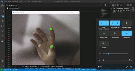 gesturerecognition python mediapipe opencv volumecontrol innovation avishek mukherjee