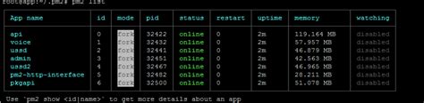 strange pm2 list output · issue 3013 · unitech pm2 · github