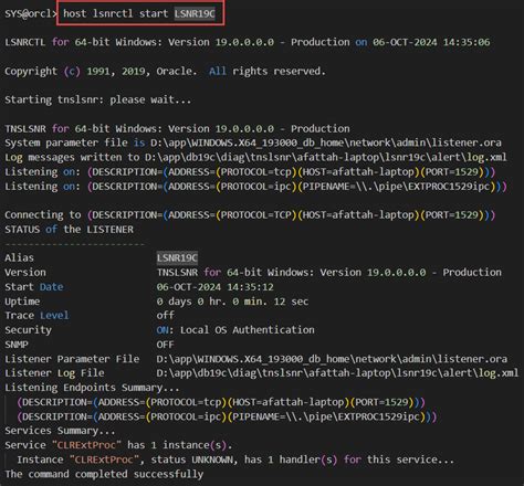Why My Oracle Database Is Not Dynamically Registered With The Listener