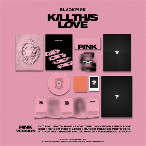 Yg Entertainment Rilis Penampakan Album Fisik Terbaru Blackpink Kill