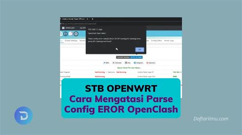Cara Mengatasi Openclash Parse Config Erorrule Set Stbwrt
