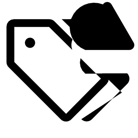 Tags Outline Alerted Vector SVG Icon SVG Repo