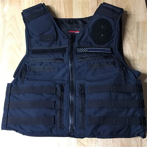 In Stock Safariland 6565 Bothell Armor Carrier Black And Dark Navy — Atlas Consulting Group