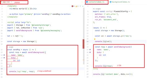 [bug] vue sendmessages api does not work · issue 576 · plasmohq