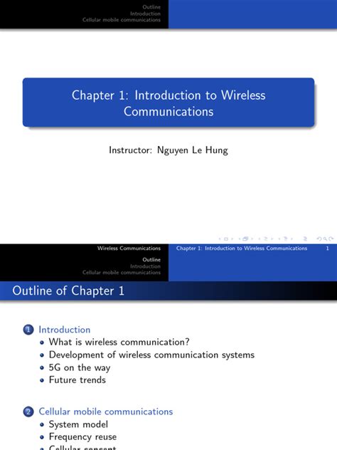 Chap 1 Intro Pdf Cellular Network Radio