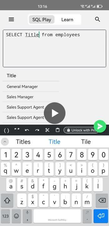 Learn Sql In 60 Seconds With Sql Play App Ndivho Ndadza Posted On The Topic Linkedin