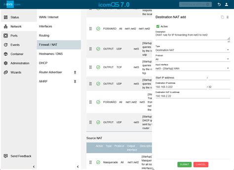 Access To A Device Behind The Router Via Ip Forwarding 11 Nat Icom