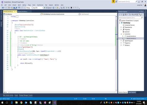 Build And Deploy Aspnet Core Webapi Using Docker