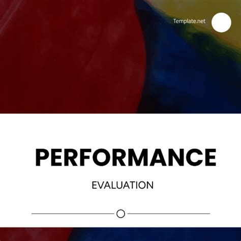 Free Performance Evaluation Template To Edit Online