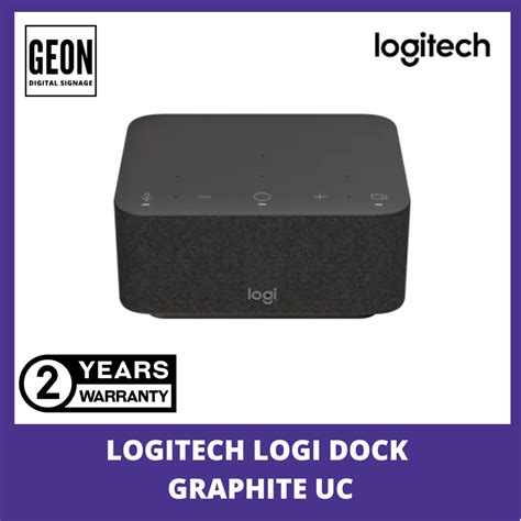 Logitech Logi Dock Graphite UC Video Conferencing Docking Station Geon Asia