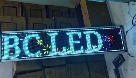 Green Wall Mounted Rgb Scrolling Led Display At Sq Ft In Hyderabad ID
