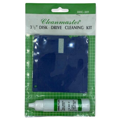 3 12 Disk Drive Cleaning Kit Cleanmaster Ddc 301