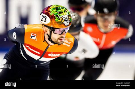 GDANSK Itzhak De Laat During The Quarter Final 1500 Meters On The