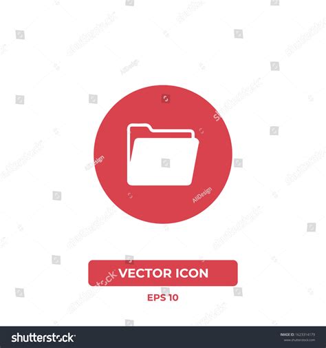 Folderfile Button Vector Icon Uiux Premium Stock Vector Royalty Free 1623314179 Shutterstock