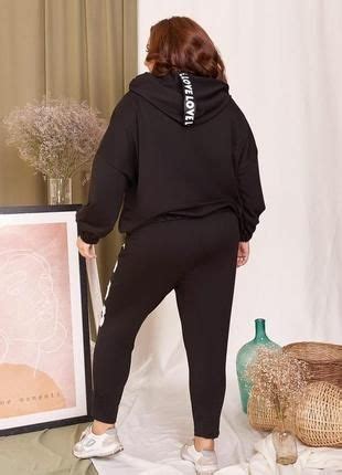 Шикарный спортивный костюм большие размеры3 картинка Jumpsuit, Dress ...