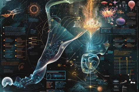 Visual Summaries Of Major Scientific Discoveries P Generative Ai Premium Ai Generated Image