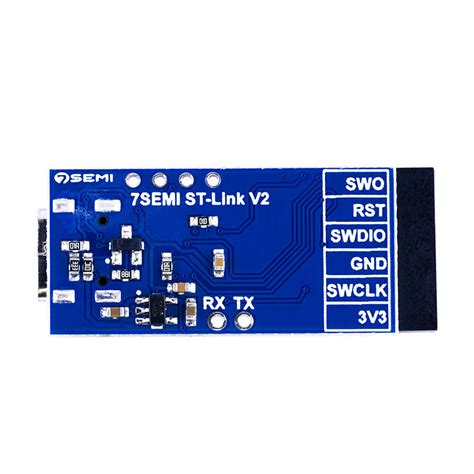 Buy St Link V2v21 Usb C Debugger Programmer For Stm32 Mcus At Best Price 7semi