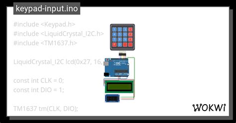 Keypad O Wokwi Esp32 Stm32 Arduino Simulator