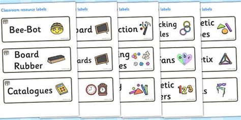 Elephant Themed Editable Additional Classroom Resource Labels