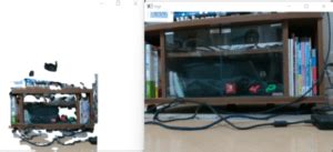 Windows11Python RealSenseD435 Open3D で点群データとメッシュファイルの作成 フードテックブログ