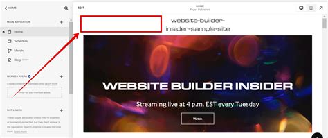How Do I Hide The Navigation Bar In Squarespace