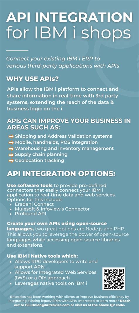 Api Ibmi Erp Rpg Edi Integration Ibm I As400 Solutions