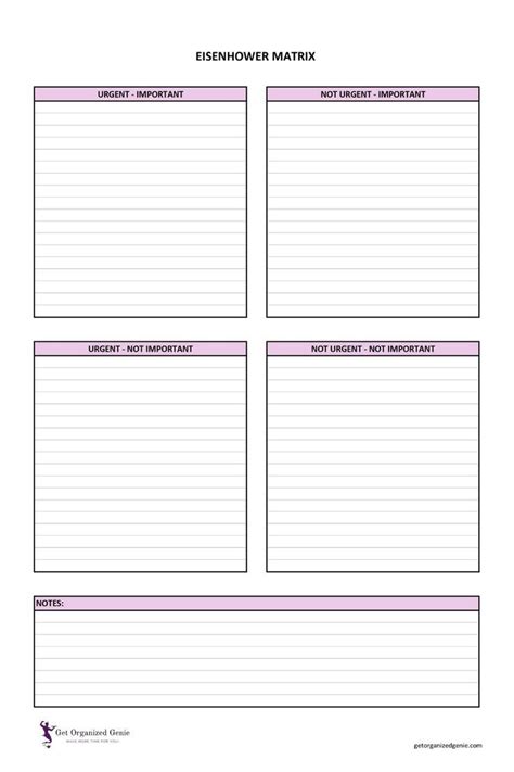 Priority Planner Printable