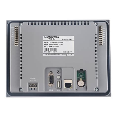 All In One Machine 7 4 3” Inch Hmi Plc Amx Fx3u Controller Ethernet Monitor 8di 8do 4ai 2ao
