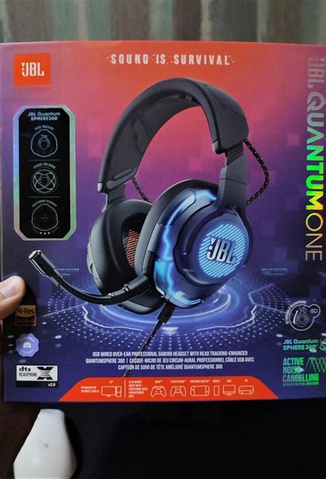 Jbl Quantum One Professional Usb Gaming Headset Audio Headphones Headsets On Carousell