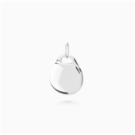 Round Pendant Silver Linden Cook Jewellery