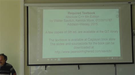 2016 Fall Gtu Cse 241 Lecture 01 00000 Youtube