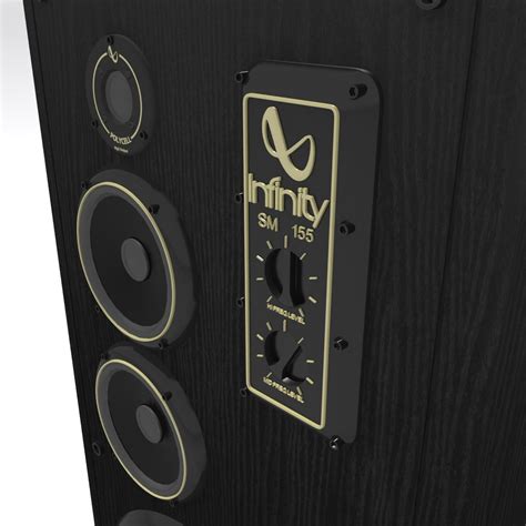Infinity Speaker Sm 155 3d Model