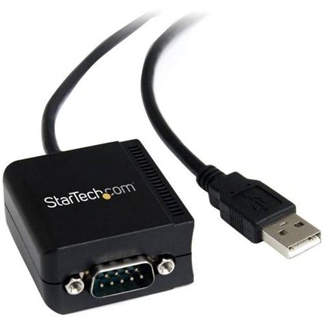 Startech Com Usb To Serial Adapter Optical Isolation Usb Powered Ftdi Usb To Serial