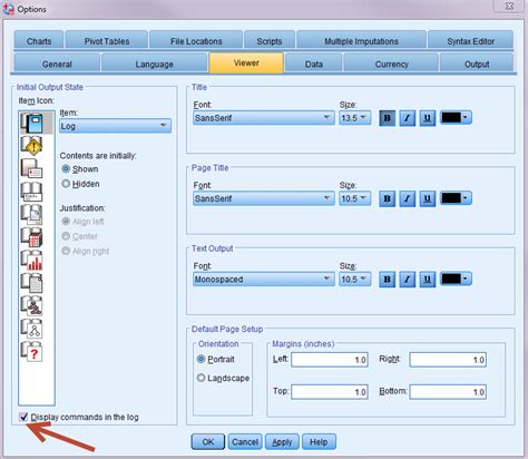 customizing spss