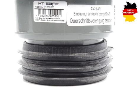 Муфта каналізаційна вставна Htri Htsm ф 110 канализационная вставная Ostendorf ціна 432 3 грн