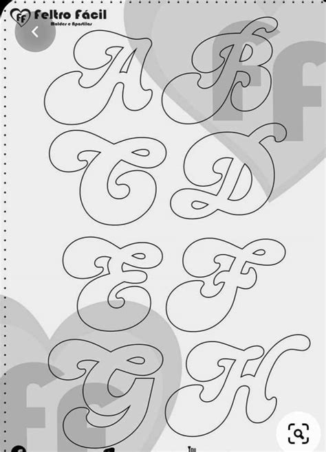 Moldes De Letras En Foami Para Imprimir 146 Artofit