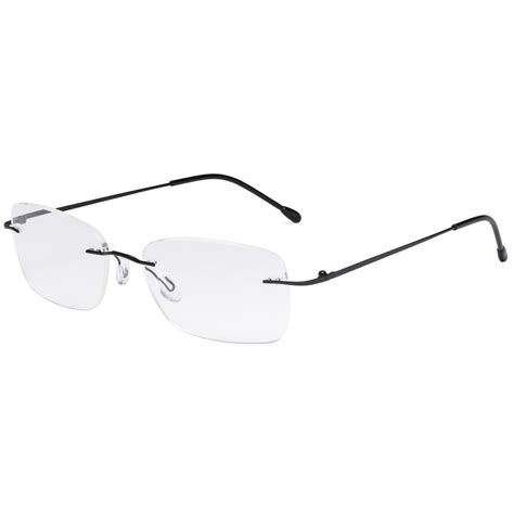 Rimless Metal Scholar Elegant Reading Glasses Women