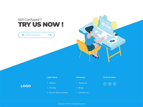 Footer Ui Designs Themes Templates And Downloadable Graphic Elements On Dribbble