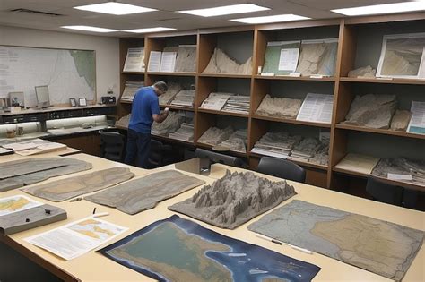 Premium Photo Depict A Section Of The Lab Focused On Geology With