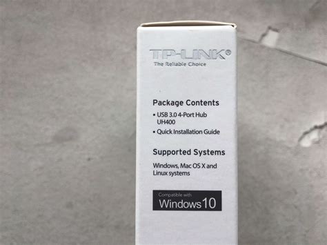 Разветвитель USB TP-LINK UH400 — купить по низкой цене в интернет ...