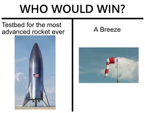 Who Would Win Rspacexmasterrace