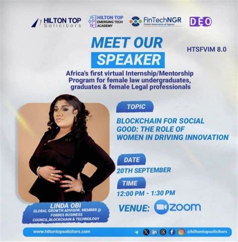 wisdom eseyin on linkedin women are not left out in the blockchain industry women also have…