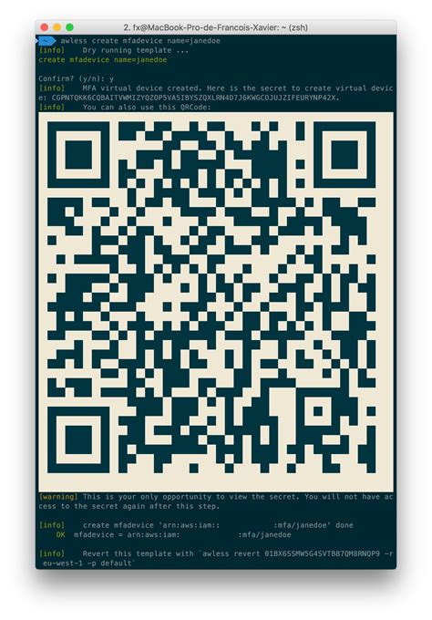 Simplified Multi Factor Authentication For Aws With Awless Cli Rcommandline