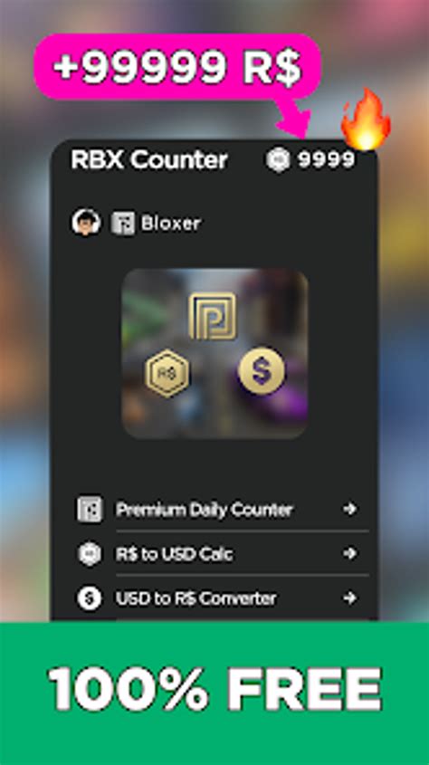 Get Robux Counter RBX Calc For Android Download