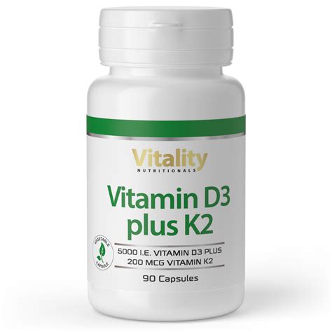Vitamin D3 5000 plus K2 200 Kapseln | VitaminExpress
