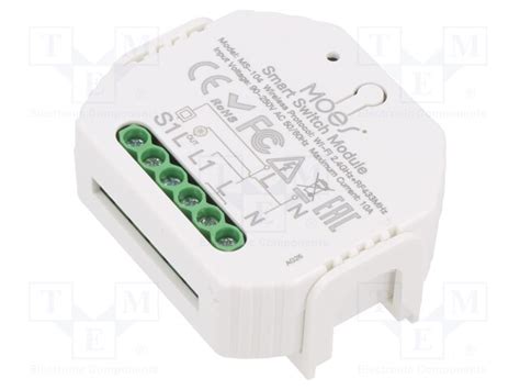 Ms 104 Wi Fi Moes Relay Flush Mount 90÷250vac Ip20 10÷40°c Ch 1 Wifi Ms 104 Wifi